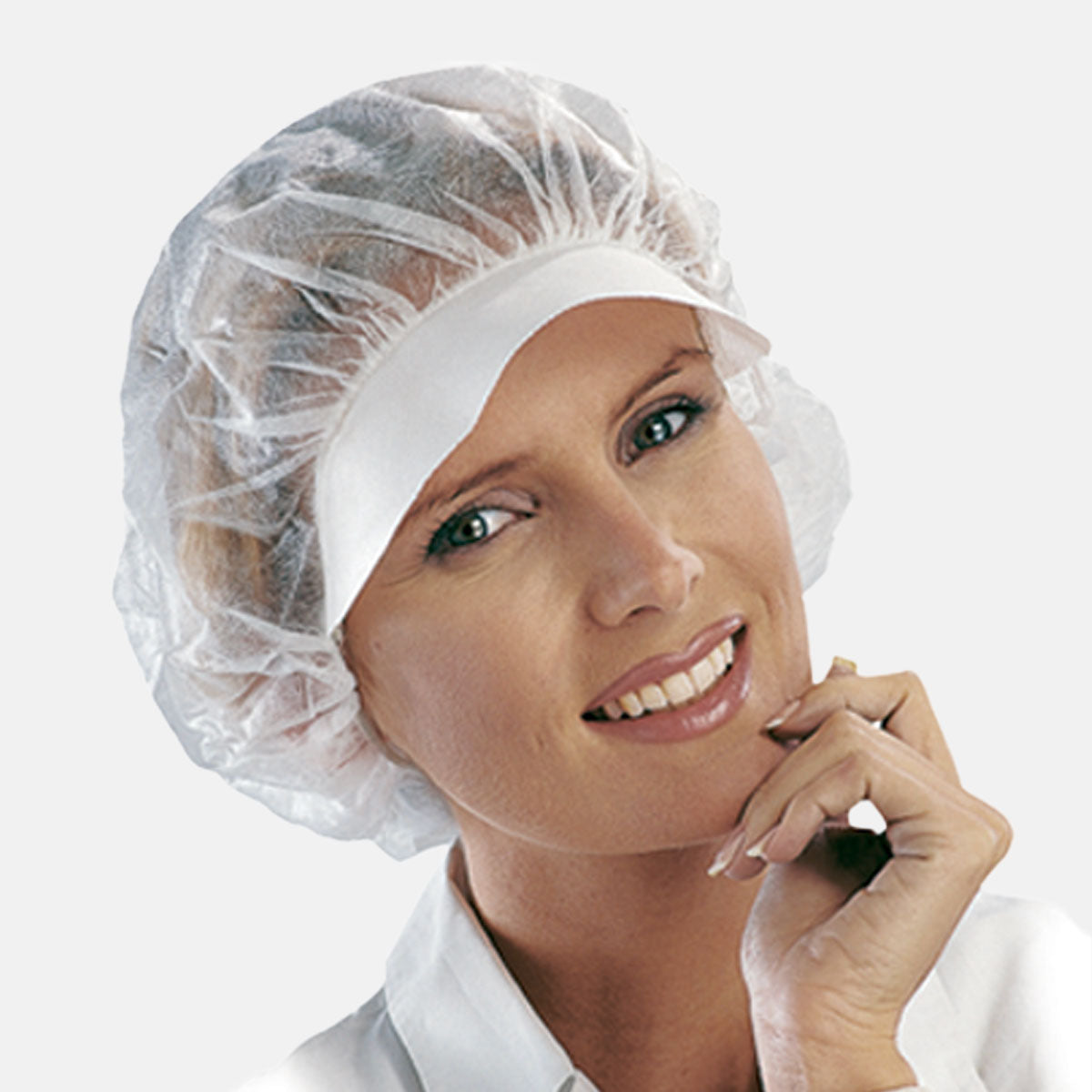 Cuffia monouso in tnt pz. 100 bianca